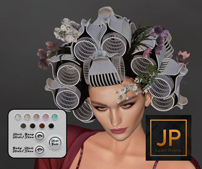Second Life Marketplace - 05. [Since1975] Hair Rollers - Floral